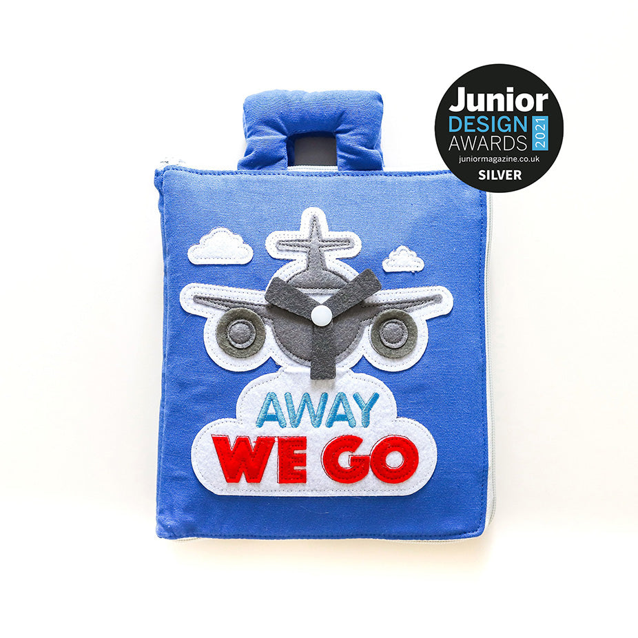 Curious Columbus Fabric Activity Book – Away We Go – Interactive Soft ...