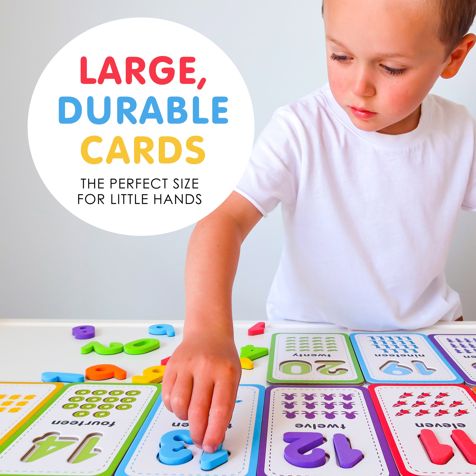 Flashcards & 123 Magnetic Numbers – Curious Columbus Kids