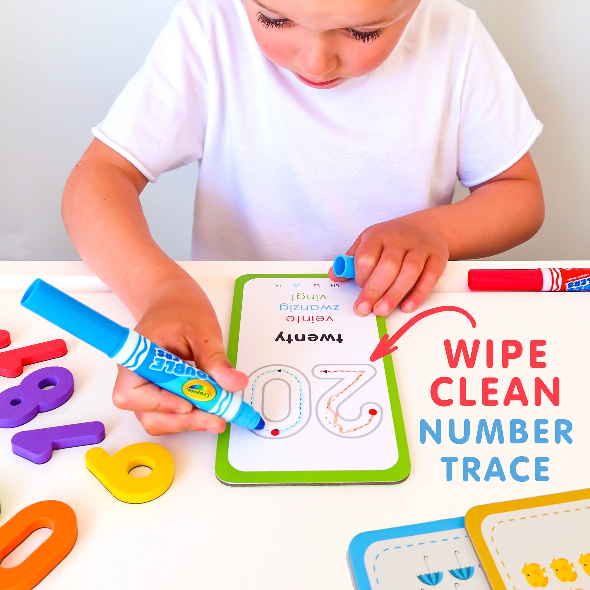 Flashcards & 123 Magnetic Numbers – Curious Columbus Kids
